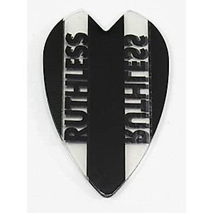 US Darts Ruthless Black Mini Vortex Dart Flights - 3 Sets (9 Flights) - Ex-Tough, 100 Micron