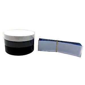 Clear Perforated Shrink Band for 8 Ounce Tall Jars, 4 Ounce Short Jars, Regular Mouth Mason Jars Fits 2 1/2" - 2 3/4" Jars (250 Pack)