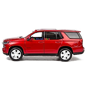Maisto 2022 Chevy Tahoe 1:26 Scale Diecast Model 31533 (Red)