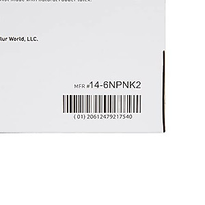 McKesson Pink Nitrile Exam Gloves - Powder-Free, Latex-Free, Ambidextrous, Textured Fingertips, Non-Sterile - Size Large, 250 Count, 1 Box