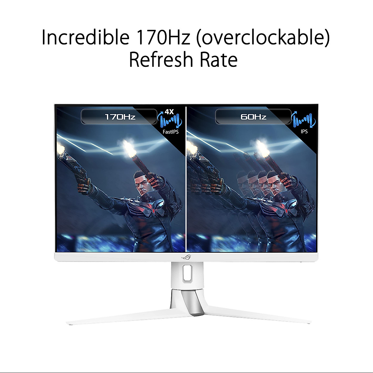 ASUS ROG Strix XG27AQ-W 27” 1440P HDR Gaming Monitor - White, QHD (2560 x 1440) (Renewed)