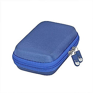 Hermitshell Hard Travel Case for Phase 10 Card Game Styles May Vary - Not Including Cards (Blue)