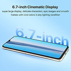 UMIDIGI F3 SE Smartphone (4GB + 128GB) Unlocked Cell Phone, 6.7'' Screen Phone and 20MP AI Camera Cell Phone, 5150mAh Battery Android 11 Unlocked Android Phone Global Version…