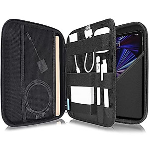 NIDOO Hardshell iPad Case Tablet Sleeve for 11 inch iPad Pro M2 2022/10.9" 10.2" iPad / 10.5" 10.9" iPad Air 4th 5th Generation, Laptop Carrying Bag for Surface Go 3 2 / Samsung Store Accessories