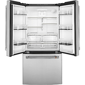 Cafe CWE19SP2NS1 18.6 cu. ft. French Door Refrigerator in Stainless Steel, Counter Depth and ENERGY STAR
