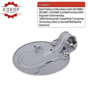 Gas Tank Door Cover Fits for 1999-2006 Chevy Silverado GMC Sierra Replaces# 0856-029, 1054493, 15124080 Fuel Filler Door