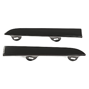 PIT66 Front Bumper Headlight Grille Filler Set, Compatible with 2001-2004 Toyota Tacoma 2WD/4WD #52513-35060