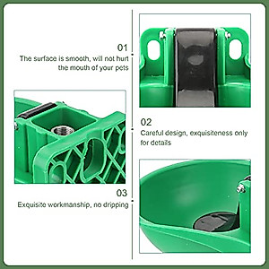 balacoo Automatic Livestock Waterer Bowl Horse Cattle Drinking Water Bowl Water Fountain Livestock Drinking Tools