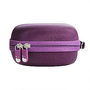 for Philips BRE235/04 / Philips HP6401 Satinelle Epilator Electric Shaver Travel EVA Hard Protective Case Carrying Pouch Cover Bag by Hermitshell (Purple)