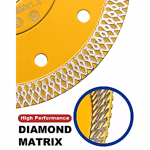 2 Pcs/Lot Super Thin Diamond Saw Blade Porcelain Cutting Blade for Cutting Granite Marbles Tiles (4.5-2pcs)……