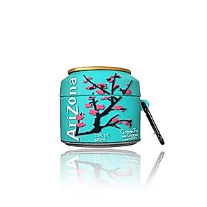 for Airpod Pro ，3D airpod case Food Series Creative Cute Cartoon Funny Fun, Soft Silicone Airpod Character Skin Keychain Ring, Girls Boys Teens Men Case (Soda Drink Box)