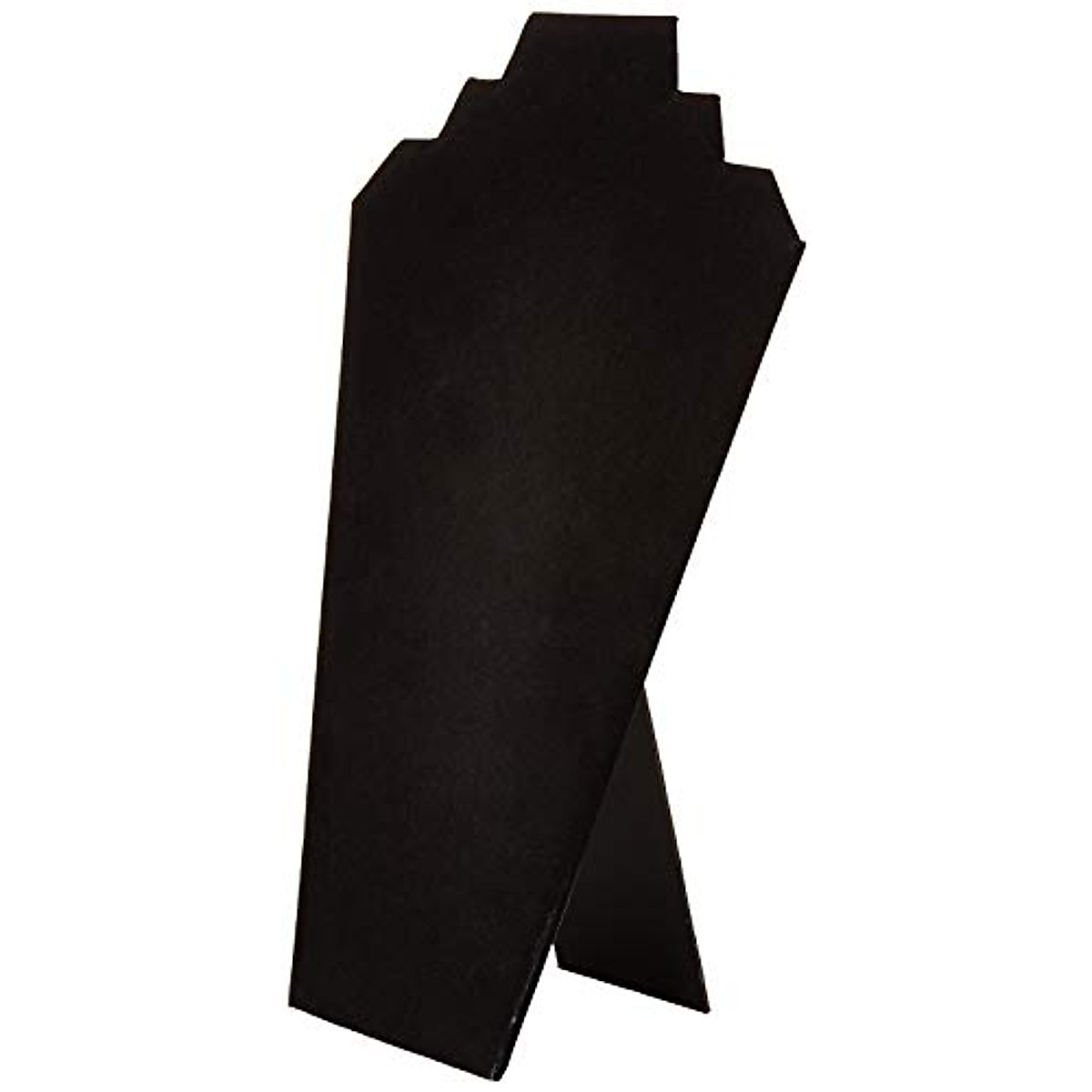 TWING Black Velvet Necklace Jewelry Display Organizer Stand 6pcs/pack, 12.5inches