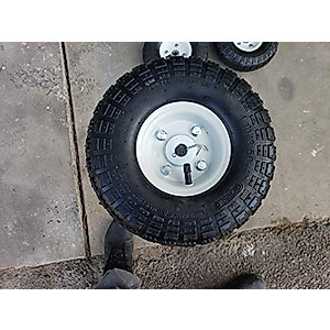 Predator 9000 8750 6500 WATT Generator Wheel KIT Fits Older and Newer Models Improved Mounting Plates.