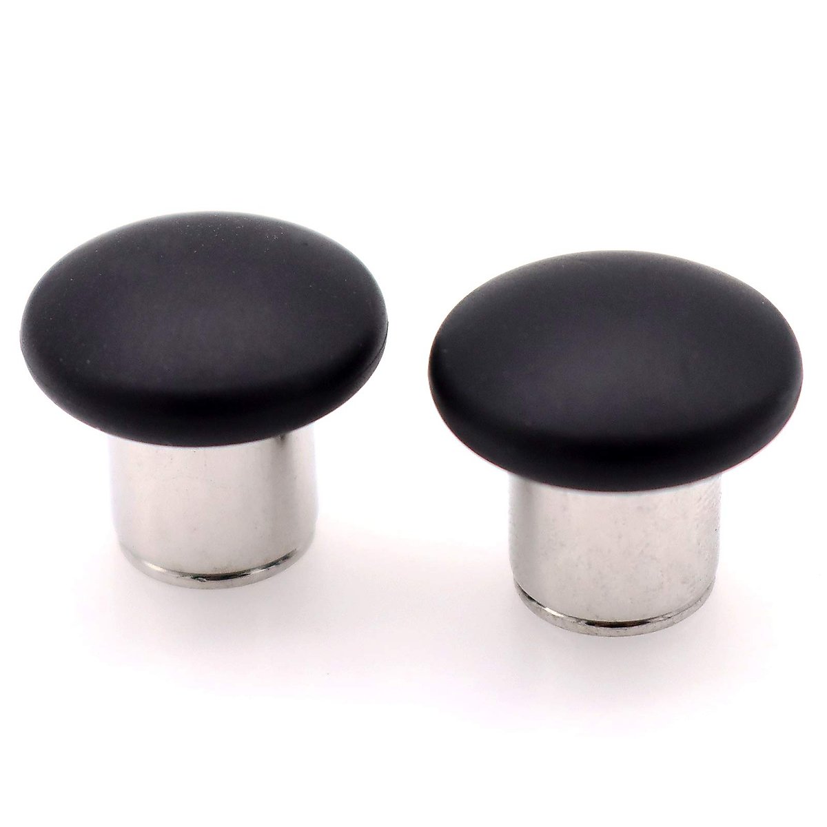 Deal4GO 2-Pack Medium Domed Magnetic Analog Thumbsticks Replacement for Xbox One Elite Controller 1698 Convex Joysticks Set (NOT Fit Elite 2)