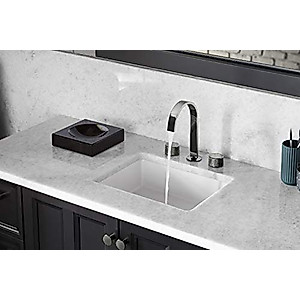 Kohler K-EC2882-0 Verticyl Rectangle Bathroom Sink, White