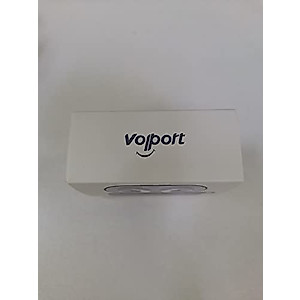 volport Airpods 3 Case Cover, Airpods 3 Case Protective Accessories Skin with Keychain Compatible with Apple Airpods 3rd Generation 2021 for Women Men Girls Boys,Front LED Visible, Black