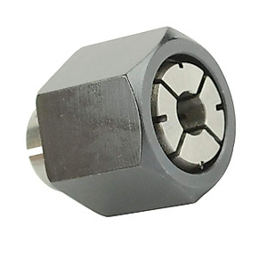 HAKATOP 19691 1/4" Router Collet Replacement For Dewalt 326286-04 Big Horn 1/4" Bosch 2610906283 Hitachi 323-293 RC025DW