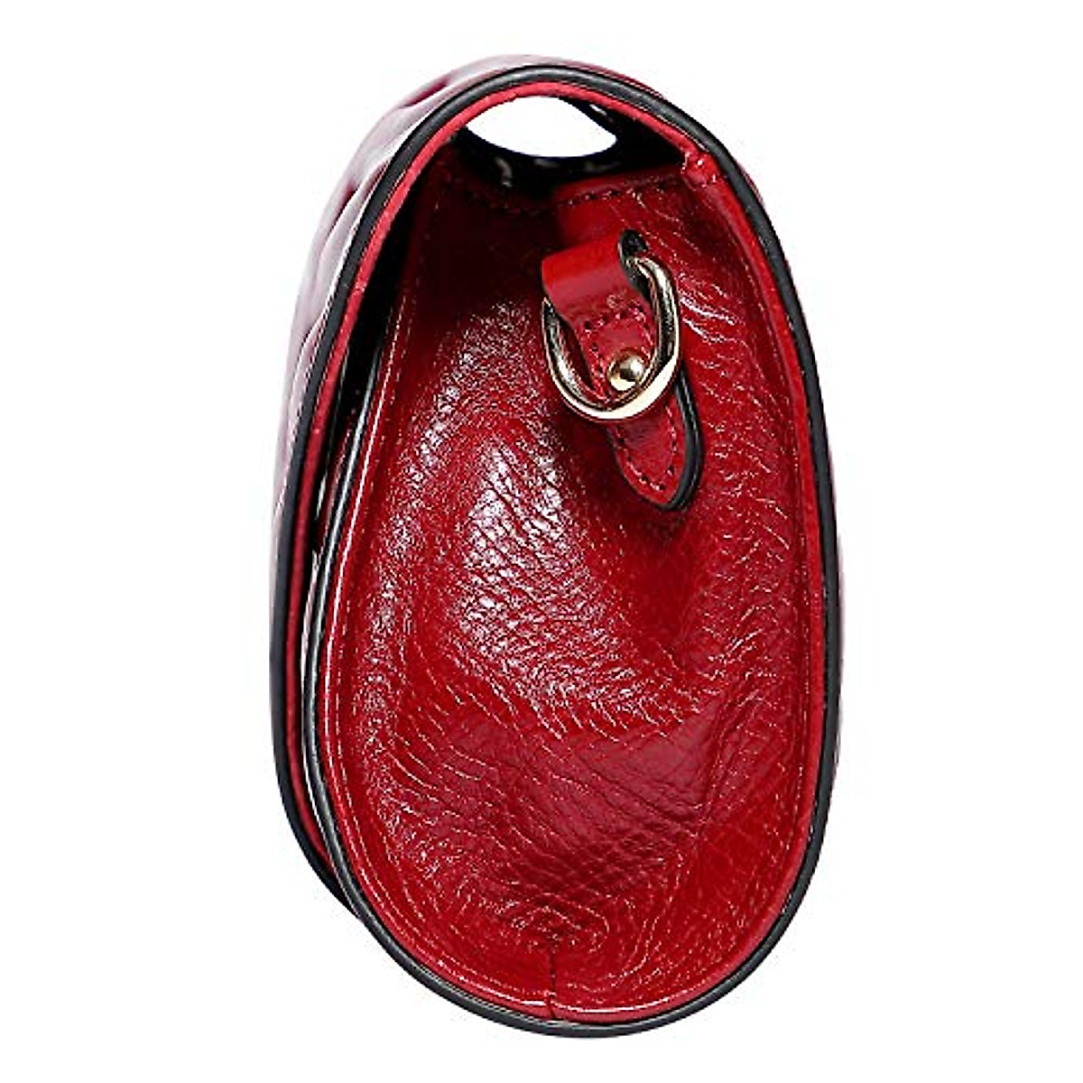 PIJUSHI Womens Designer Leaf Clutch Purse Leather Shoulder Crossbody Bag for Women (22290 Red)