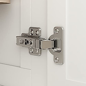 ECACAD Wardrobe Closet Armoire with 2 Doors, 3 Drawers, 4-Tier Storage Shelves & Hanging Rod, Wooden Clothes Storage Cabinet for Bedroom, White (31.5”W x 19.7”D x 70.9”H)