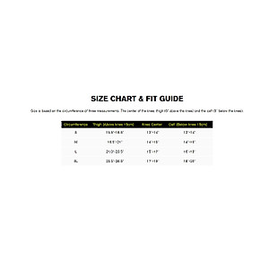 DonJoy Performance Hinged Knit Knee Compression Sleeve - Patellofemoral Syndrome - Knee Swelling/Inflammation - Knee Sprains and Strains - Sports Knee Injury (Large)