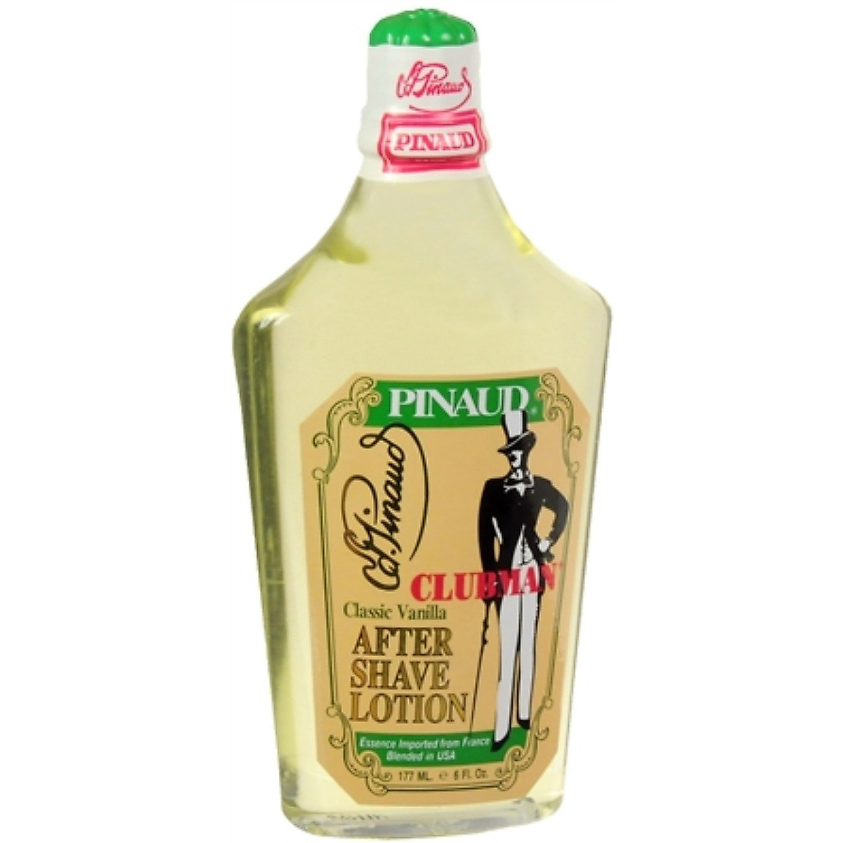 Pinaud Clubman Classic Vanilla After Shave Lotion 6 oz (Pack of 12)