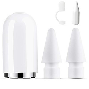 MJKOR Magnetic Replacement Cap and Tips Replacement for Apple Pencil 1st