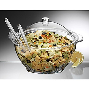 Prodyne IC-30 ICED Salad Bowl, 4 Qt, Off-white