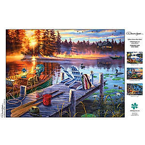 Buffalo Games - Darrell Bush - Morning Magic - 300 Large Piece Jigsaw Puzzle