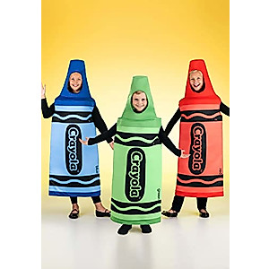 Fun Costumes Red Crayola Crayon Dress for Kid's Small