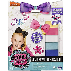 Cool Maker Ultimate JoJo Siwa Bowmaker Bundle - Unicorn and Rainbow Bowmaker w/ Bowmaker Accessory Pack