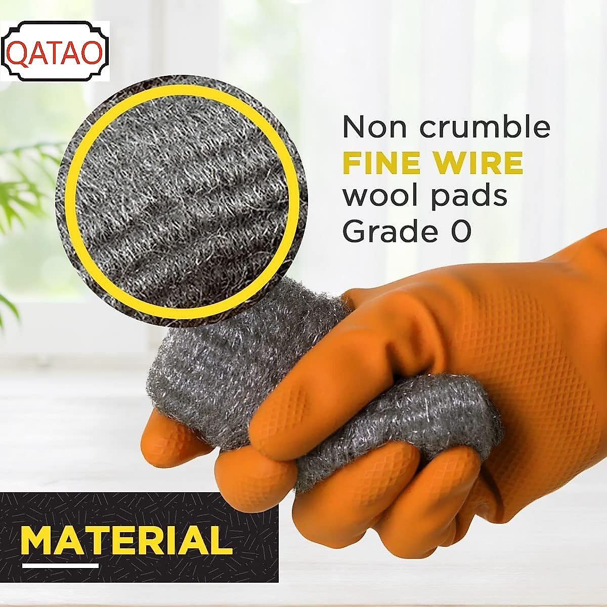 24Pack Steel Wool for Mice Control | Wire Wool Mice Grade for Cleaning & Closing Small Holes Fine Wire Wool Rats Roll | Wire Wool for Wood Wire Wool for Metal Fine Steel Wool Rodent Control