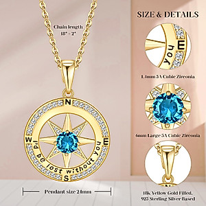 Meeshi Gold Jewelry for Women Valentine's Day Gifts Necklaces Anniversary Birthday Gifts for Her Mother's Day Christmas Gift for Her Gifts for Women (Gold-Dec-Turquoise)