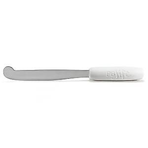 PB-JIFE! The Ultimate PB knife. Stir, scrape, and clean the BIG Jars (White, 1)