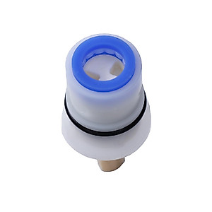 2103201 Ceramic Stem Disc Faucet Cartridge Replacement for Bathroom Tap (1 Pair Hot & Cold),2103201