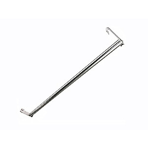 Nexel Coat Rack Rod Kit, 48"W, Chrome Finish