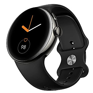 Parsonver Smart Watch Answer Make Call, AMOLED Always-on Display Smartwatch for Android and iOS Phones with Bluetooth Call/Dial, Fitness Activity Tracking, Sleep Monitor, Pedometer, Black, AIROR1