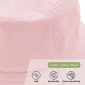 Zando Bucket Hat for Men Travel Sun Hat Packable Fishing Hat Lightweight Sun Visor Outdoor Fisherman Cap Foldable Windproof Hiking Beach Hats for Women Unisex Black Hat One Size