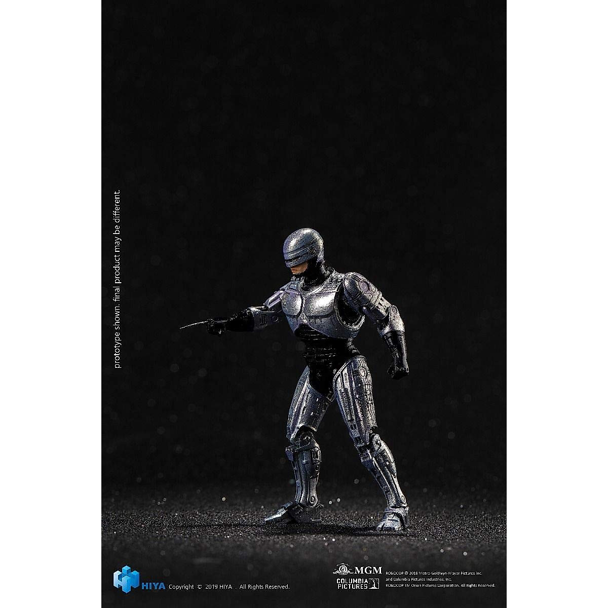 Hiya Toys Robocop (1987): Robocop 1:18 Scale Action Figure, Multicolor