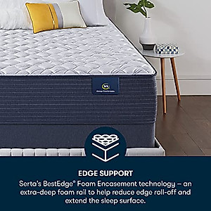 Serta - 13" Clarks Hill Elite Extra Firm Queen Mattress, Comfortable, Cooling, Supportive, CertiPur-US Certified
