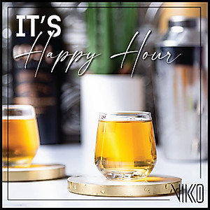 Vikko 3.25 Ounce Shot Glasses, Set of 12 Small Liquor and Spirit Glasses, Durable Tequila Bar Glasses For Alcohol and Espresso Shots, 12 Piece Shooter Glass Set (LAL)