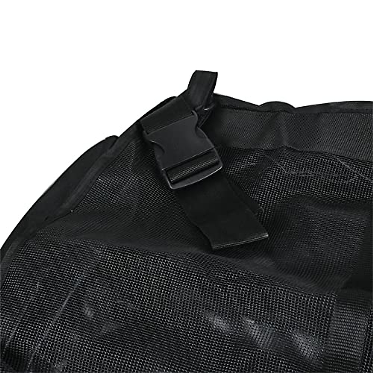 RainMan S Jacket Storage Bag housing up to 6 Life Jackets for Most T-Tops, Bimini Tops and Pontoon Tops, Black