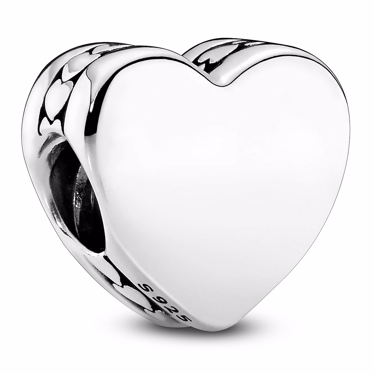Pandora Heart Charm - Compatible Moments Bracelets - Jewelry for Women - Gift for Women in Your Life - Made with Sterling Silver