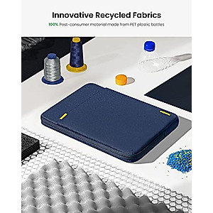 tomtoc 360 Protective Tablet Sleeve for 12.9-inch iPad Pro M2&M1 with Magic Keyboard or Smart Keyboard Folio, Water-Resistant Case Bag with Accessory Pocket