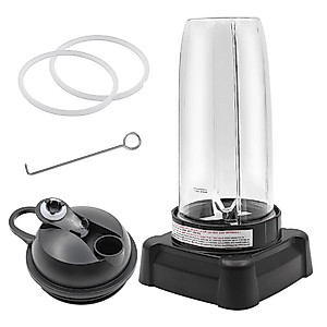 Anbige New Extractor Blade with 32oz cup and lid,Compatible with Ninja Blender BL660W/BL660/BL740/BL770/BL771/BL773CO/780