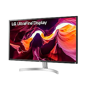 LG UltraFine 32-Inch Computer Monitor 32UL500-W, VA with HDR 10 Compatibility and AMD FreeSync, White