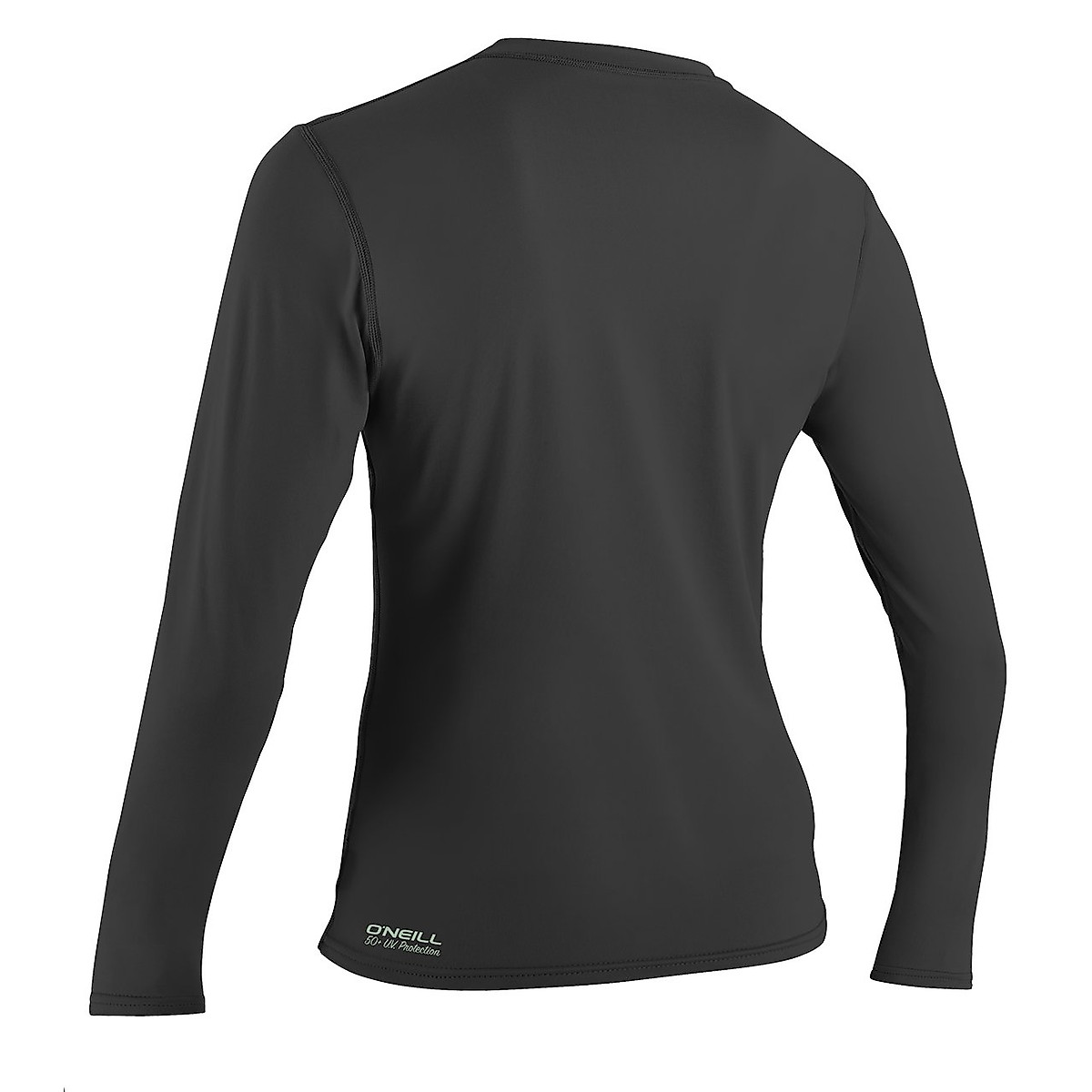 O'Neill Women's Basic 30+ Long Sleeve Sun Shirt, Black, M