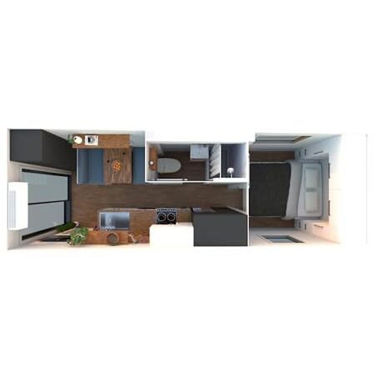 Nomadnest Modern Mobile Tiny Home - Luxurious and Compact Living Solution for Adventurers
