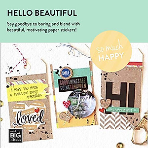 Me & My Big Ideas PPS-37 Pocket Pages Stickers 6 Sheets/Pkg-Love Yourself