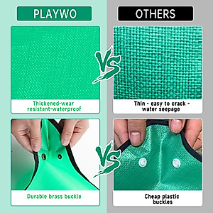 27" X 27" Repotting Mat for Indoor Plants Transplanting and Dirt Control, Portable Potting Tray Succulent Planting Mat Gardening Gifts Plant Gifts for Plant Lovers