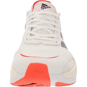 adidas Adizero Boston 10 Running Shoe - Women's FTW White/Core Black/Solar Red, 9.5